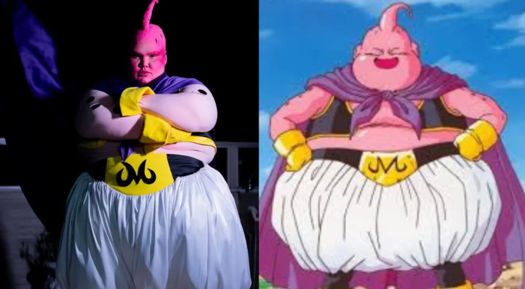 Thaís Carla surpreende como Majin Boo e anima nas redes sociais